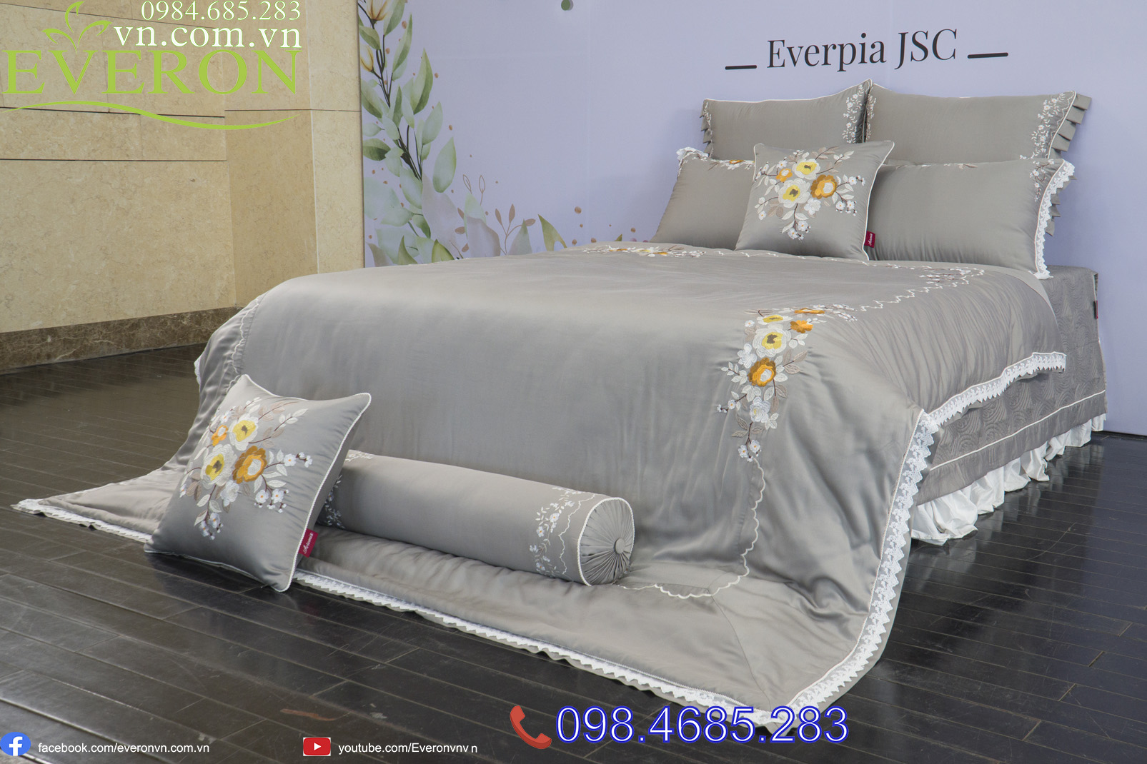 Bộ Artemis ASHM-22101 | Bộ chăn ga gối Artemis chất liệu Hanji