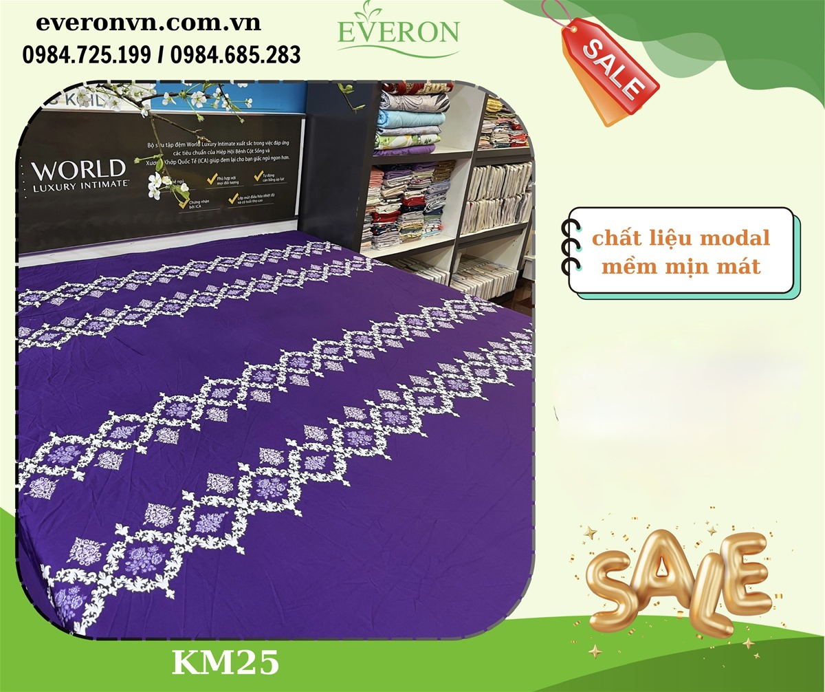 Ga chun Everon KM-04 mang vẻ đẹp đẳng cấp và tinh tế với gam màu tím ...